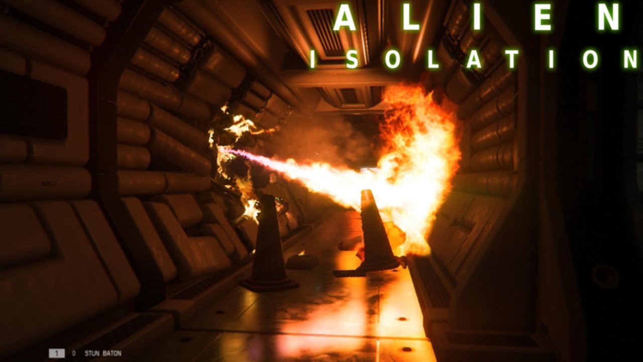 EVERYTHING IS EXPLODING AND ON FIRE!!! Alien Isolation Playthrough Part ...