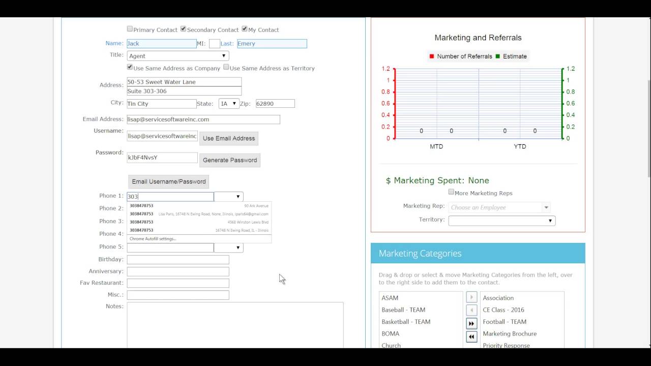 How to add a Company Contact - YouTube