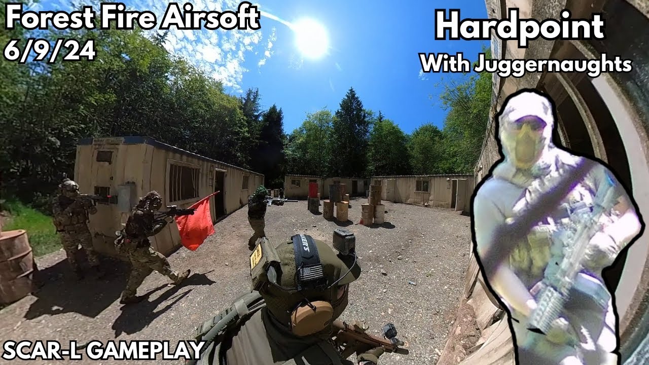 Forest Fire Airsoft - Hardpoint gameplay! - YouTube