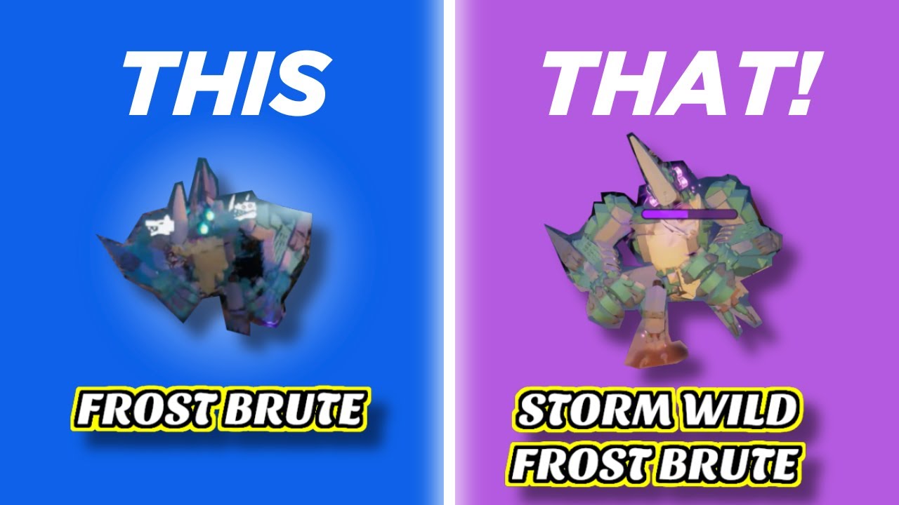 Evolving a Brute from Regular to Storm Wild in Lego Fortnite Expert ...