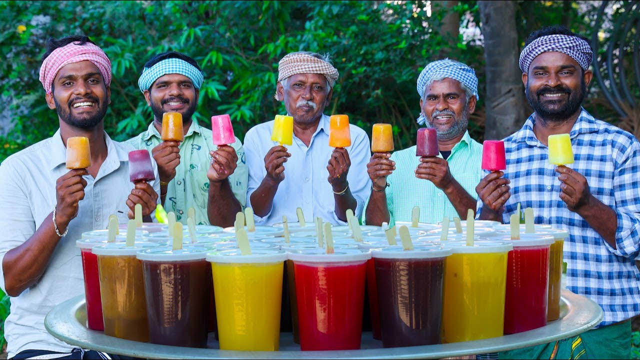 Kuchi Ice Recipe | Orange, Grapes, Pineapple, Watermelon, Pomegranate ...