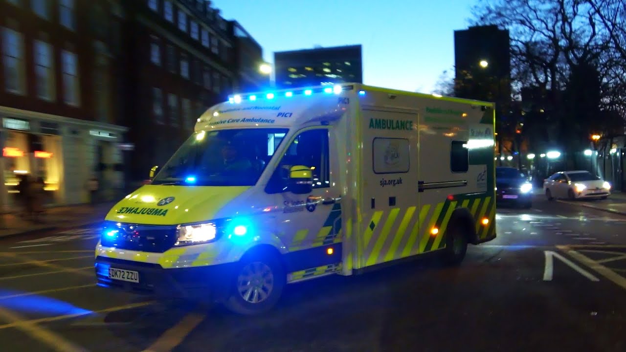 New Paediatric and Neonatal Intensive Care Ambulance emergency lights ...