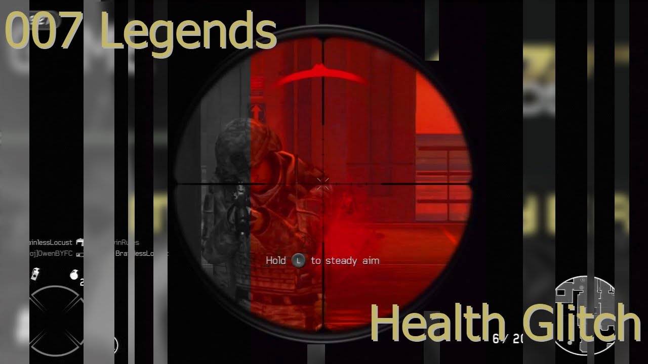 007 Legends Multiplayer - INVINCIBLE GLITCH! - YouTube
