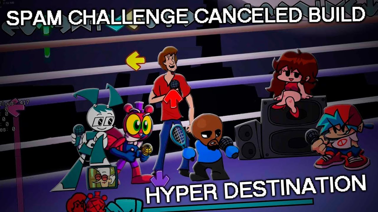 Spam Challenge Canceled Build | Hyper Destination - YouTube