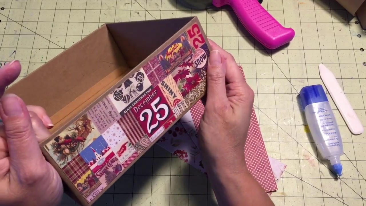 Packaging Paper Gift Box Tutorial - YouTube