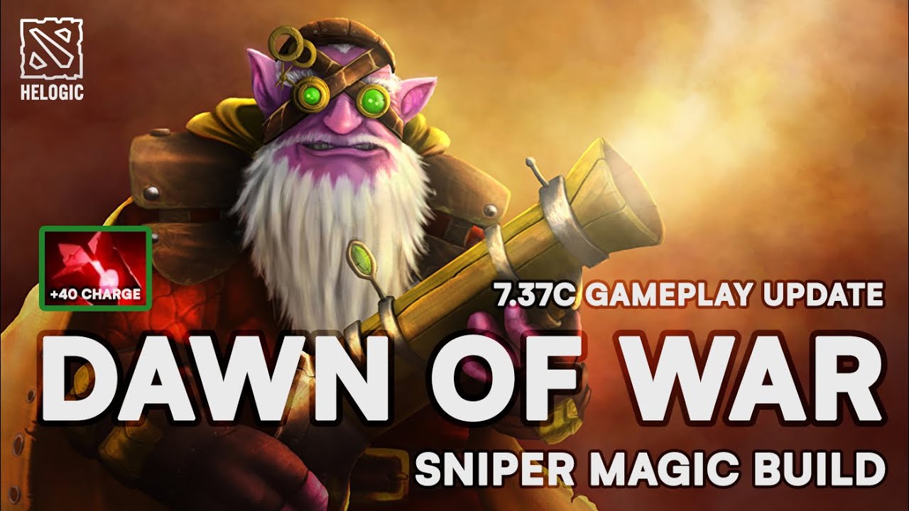 DAWN OF WAR DOTA 2 - SNIPER MAGIC BUILD WITH +40 BLOODSTONE CHARGES ...