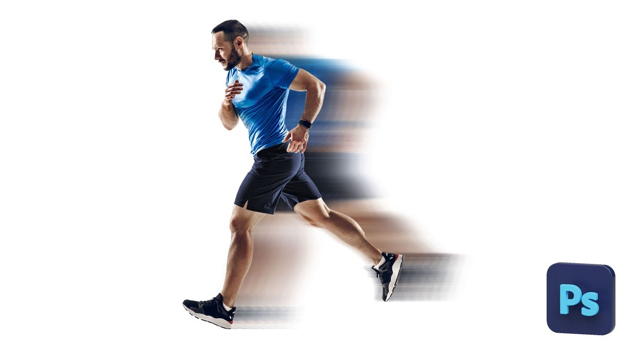 How to create SUPER SPEED EFFECT in Photoshop - YouTube