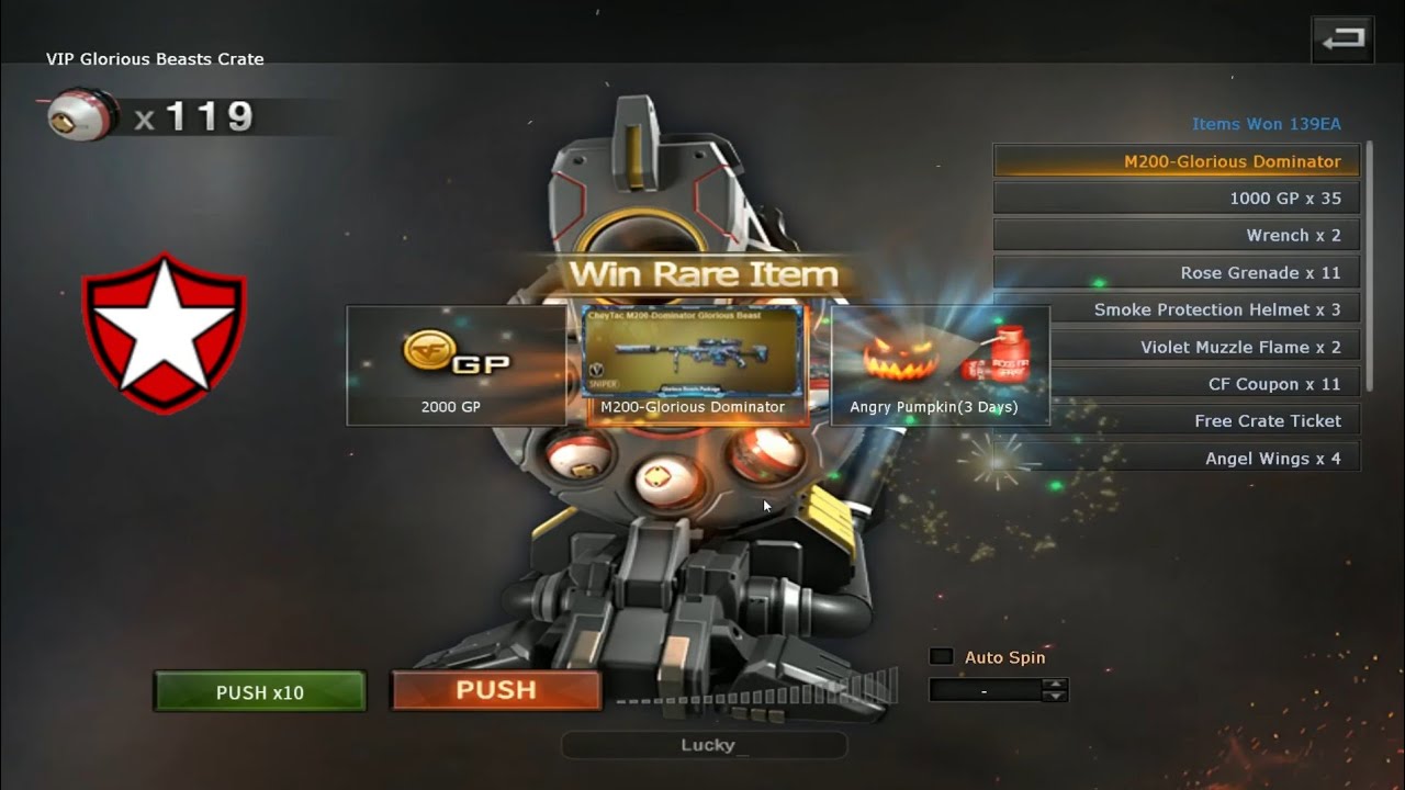 CrossFire West: Black Market Crate Opening – VIP Glorious Beast! - YouTube