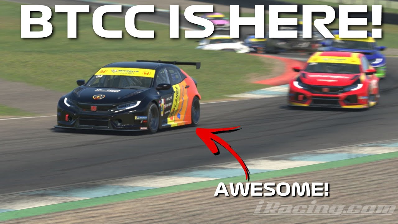 BTCC is here on iRacing....sort of! - YouTube