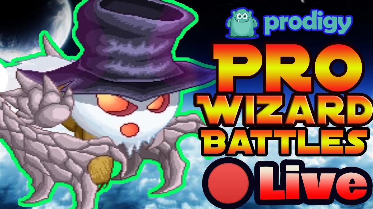 PRODIGY MATH GAME - PRO WIZARD BATTLES 🔴 LIVE | FREE IN-STREAM ...