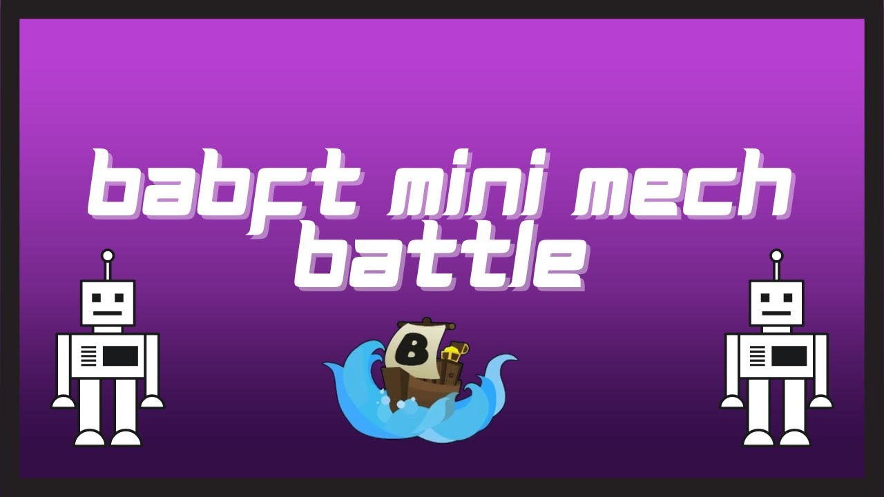 MINI MECH BATTLE | Roblox Build a Boat - YouTube