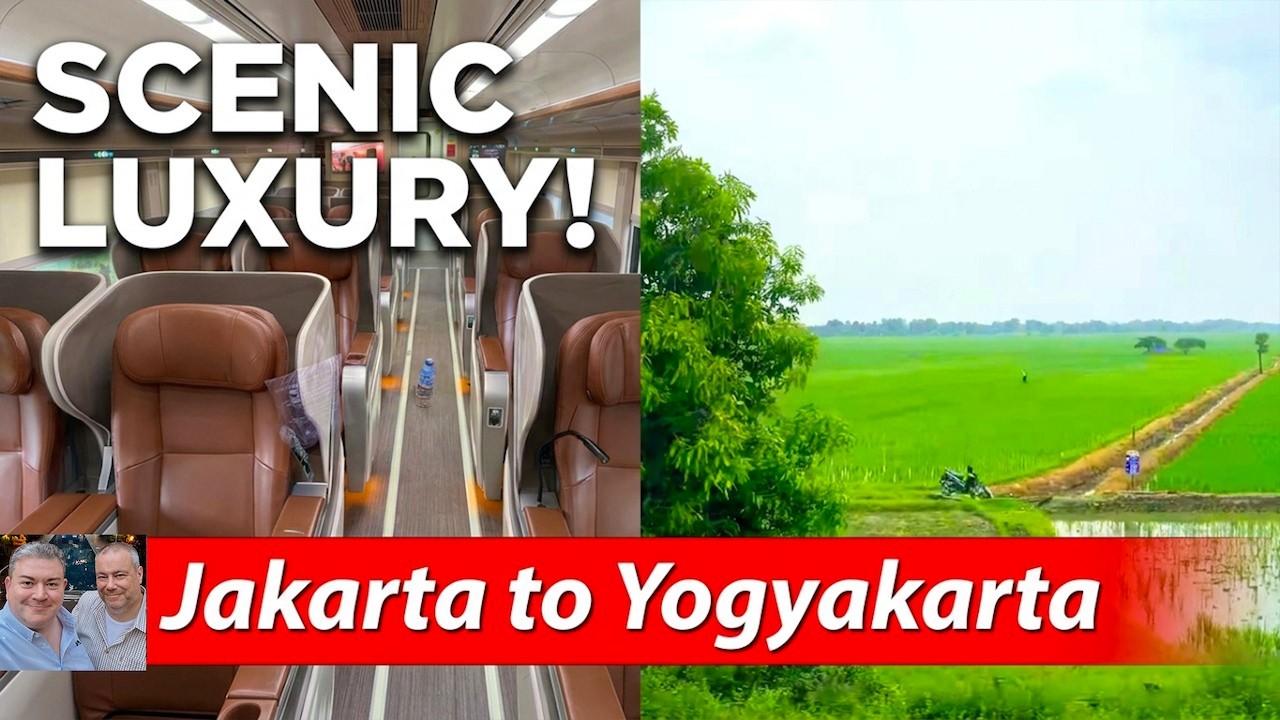 Taksaka Luxury Executive Train 🇮🇩 Jakarta to Yogyakarta - YouTube