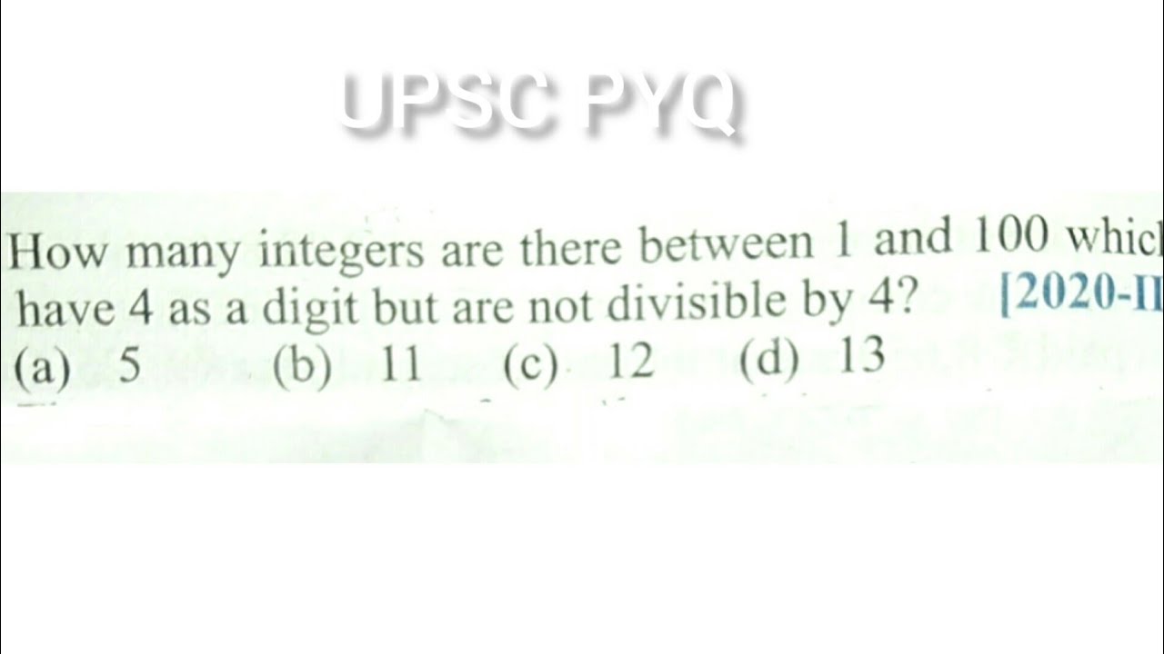 UPSC PYQ Question. - YouTube