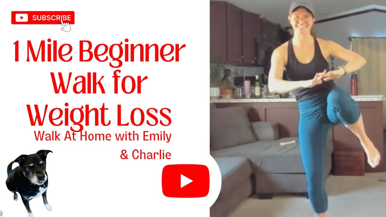 1 Mile Beginner Walk for Weight Loss | 2,000 Steps | Beginner & Senior ...
