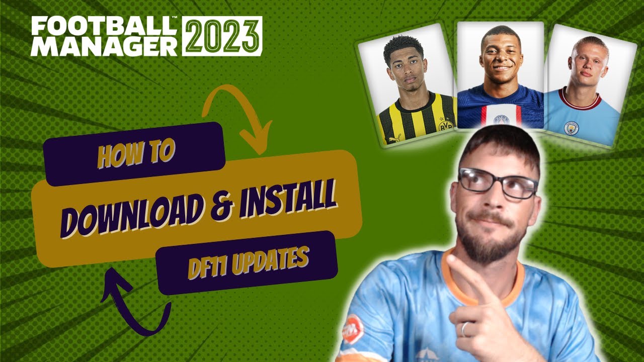 Football Manager 2023 | How to download & Install DF11 Faces Updates ...