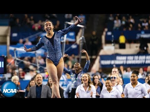 Katelyn Ohashi floor routine at 2019 NCAA semifinals