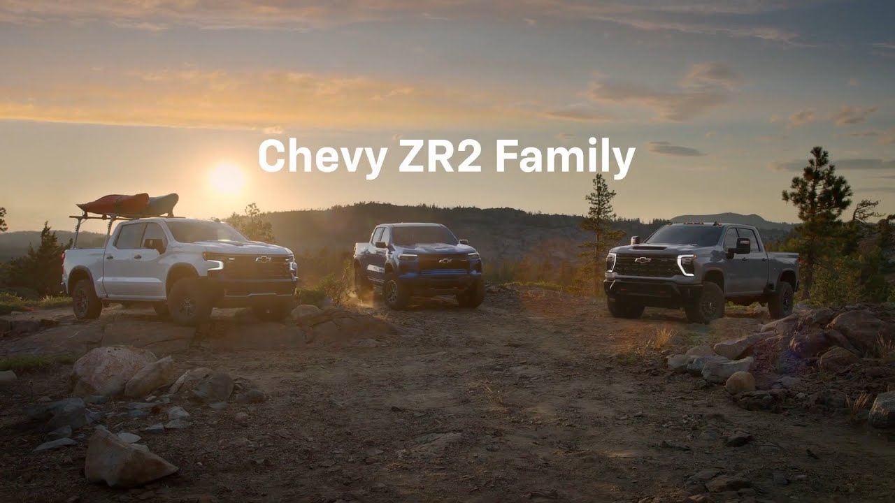 2023 CHEVROLET ZR2 Trucks Lineup (COLORADO and SILVERADO) Commercial Ad ...