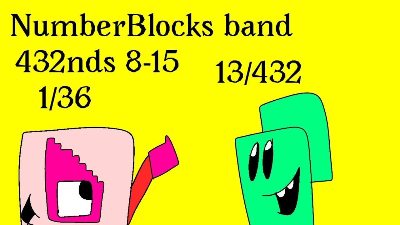 NumberBlocks band Four Hundred Thirty Seconds 8-15 - YouTube