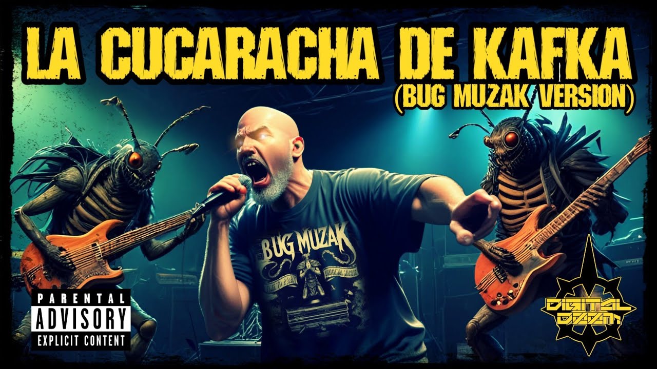 LA CUCARACHA DE KAFKA 🪳🪰 Versión sobre una base de BUG MUZAK - YouTube