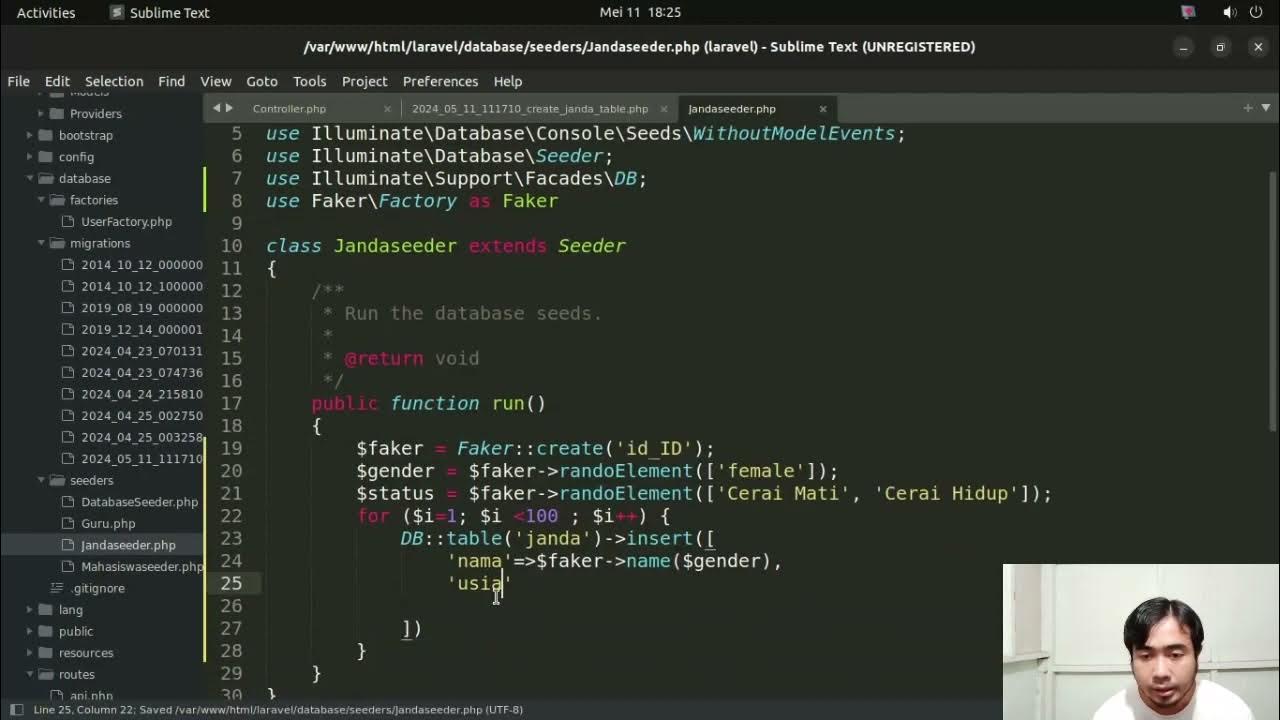 Tutorial CRUD Eloquent Laravel - YouTube