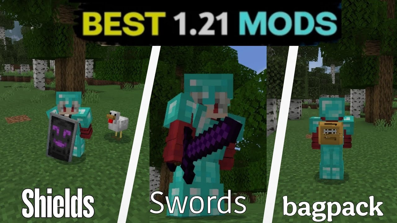 Top 3 Minecraft 1.21 mods for Minecraft pe | OP Minecraft mods 🔥🔥 | Minecraft 2025 - YouTube