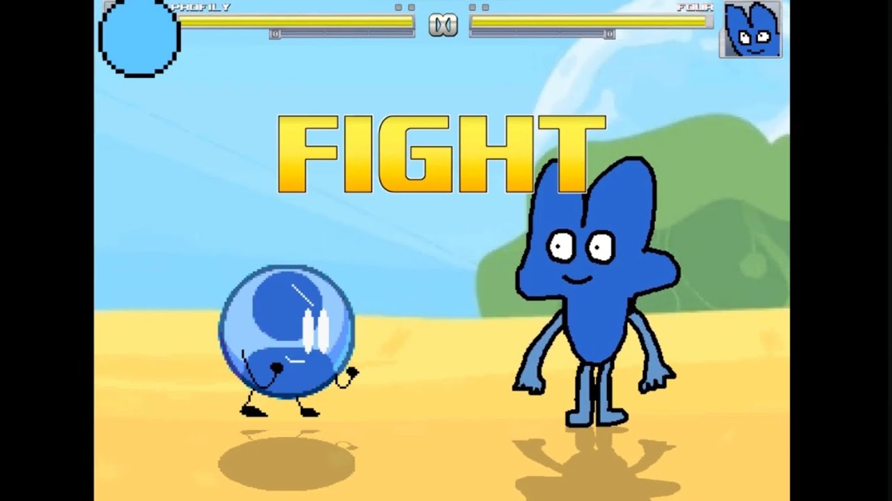 Profily vs. Four - BFDI | M.U.G.E.N - YouTube