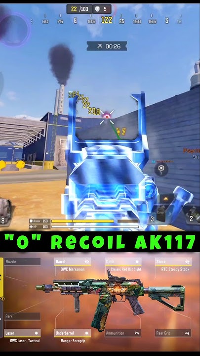 AK117 Loadout CODM BR 🔥💯 Codmobile | CODM Pro Setting #shorts #codmbr #codm #cod #ff #ogcod ...