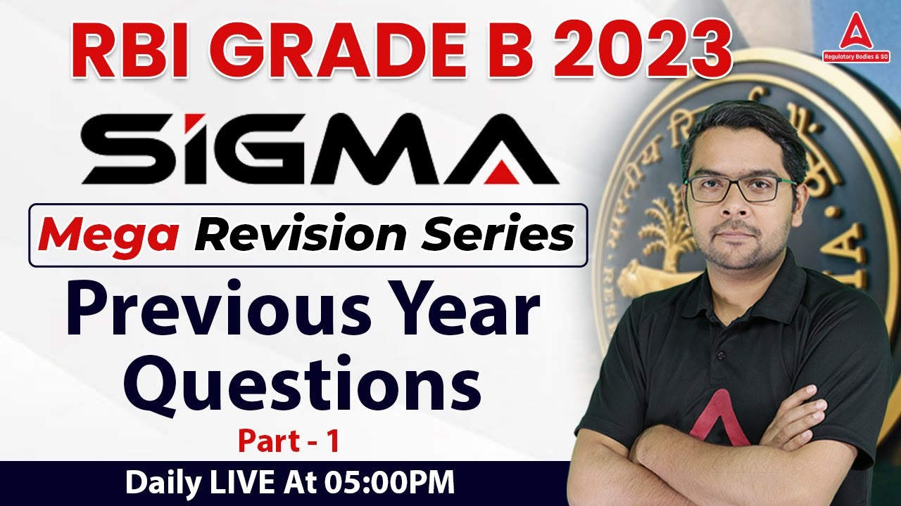 RBI Grade B Previous Year Question Paper | RBI Grade B FM Previous Year ...