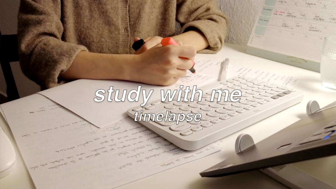 my october STUDY WITH ME timelapse 📝🌷 a compilation, study and ...