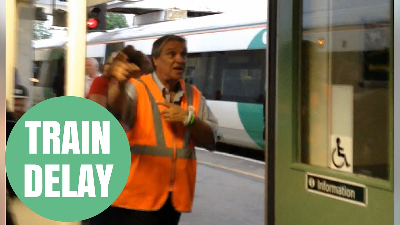 Train Cancellation Leaves Staff Arguing - With Themselves - YouTube