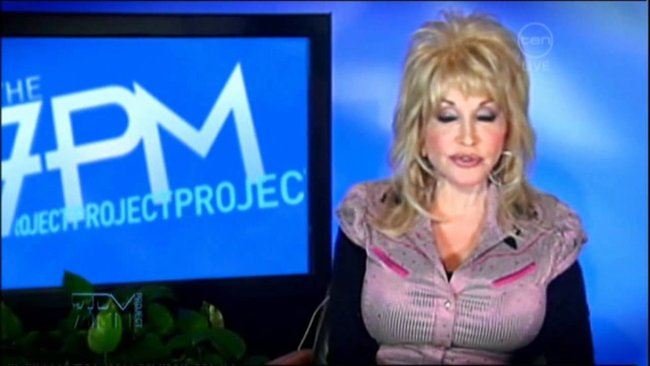 Dolly Parton interview on The 7pm Project - Australia 2011 tour - YouTube