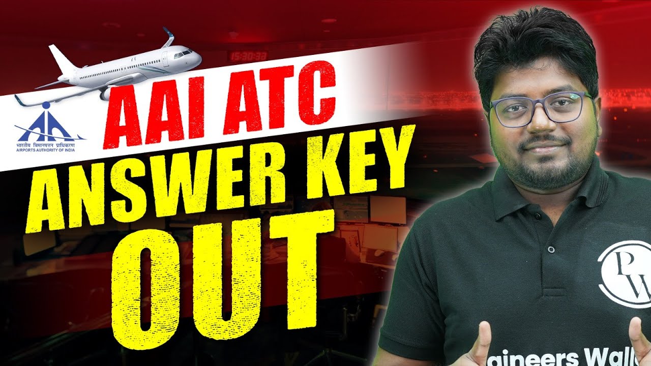 AAI ATC Answer Key Out - YouTube