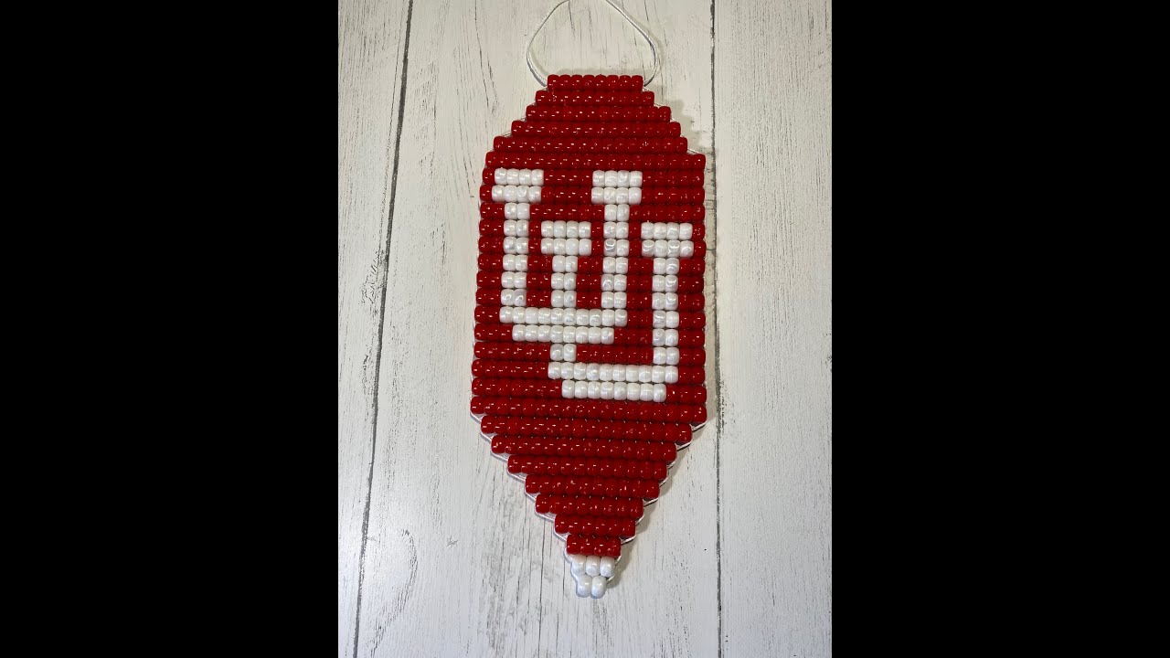 Team Banners - Beaded team banner - Team Bead Pet tutorials - YouTube