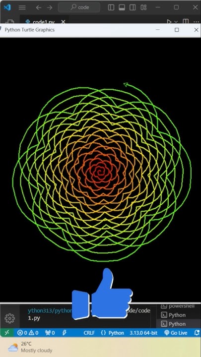 Create Beautiful Art with Python Turtle: Step-by-Step - YouTube