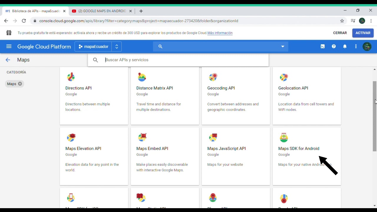 Geolocalizacion en Android Studio - YouTube