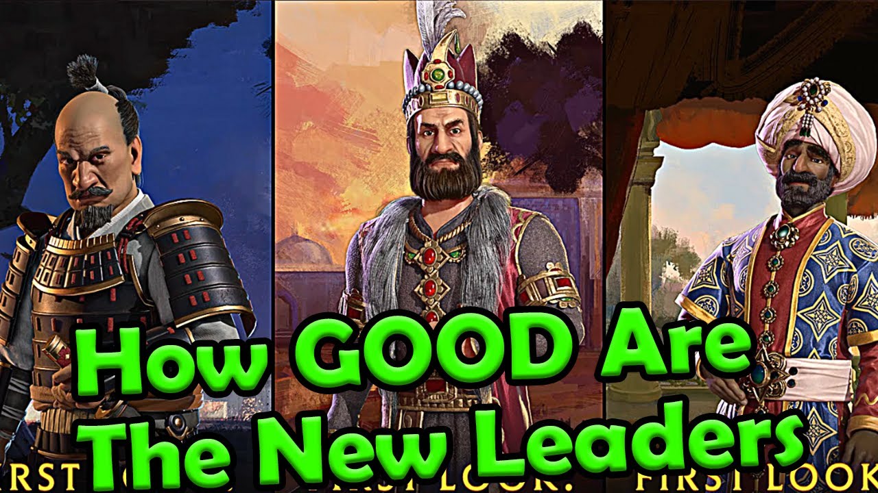 Civ 6 - New Leaders An Abilities Released For Civilization 6 - YouTube