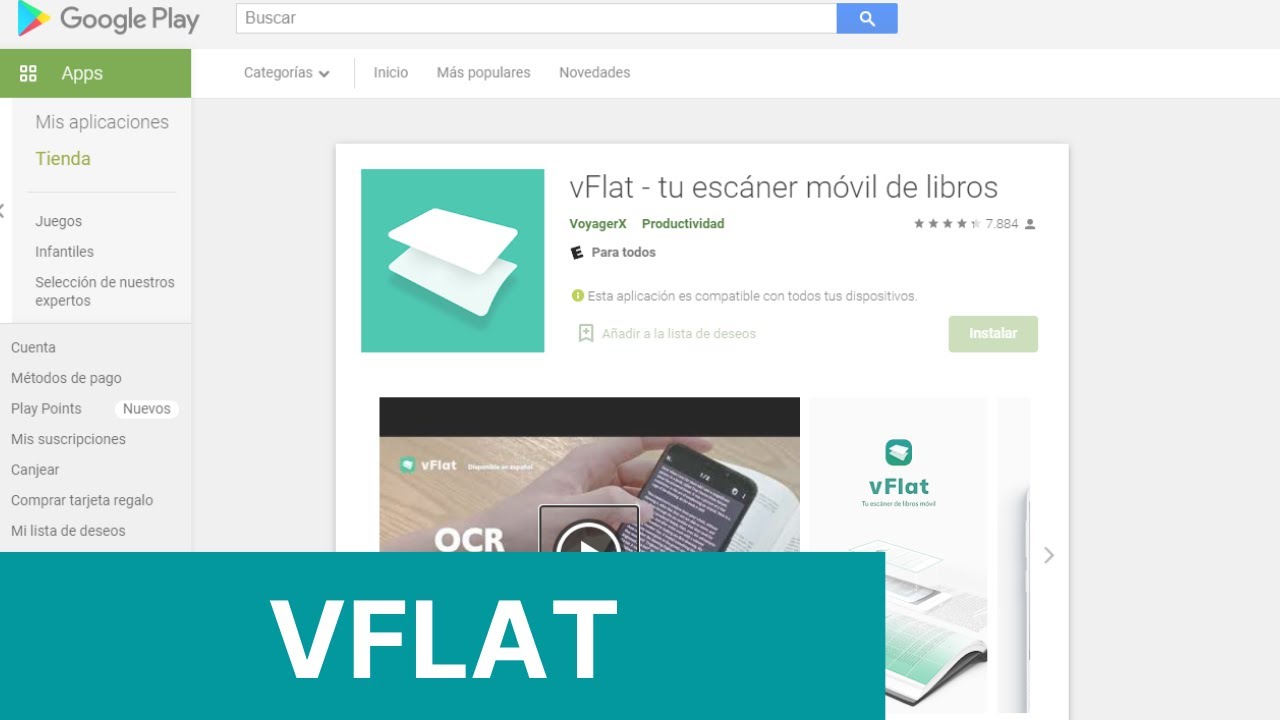 VFlat | La mejor APP para escanear y convertir a PDF - YouTube