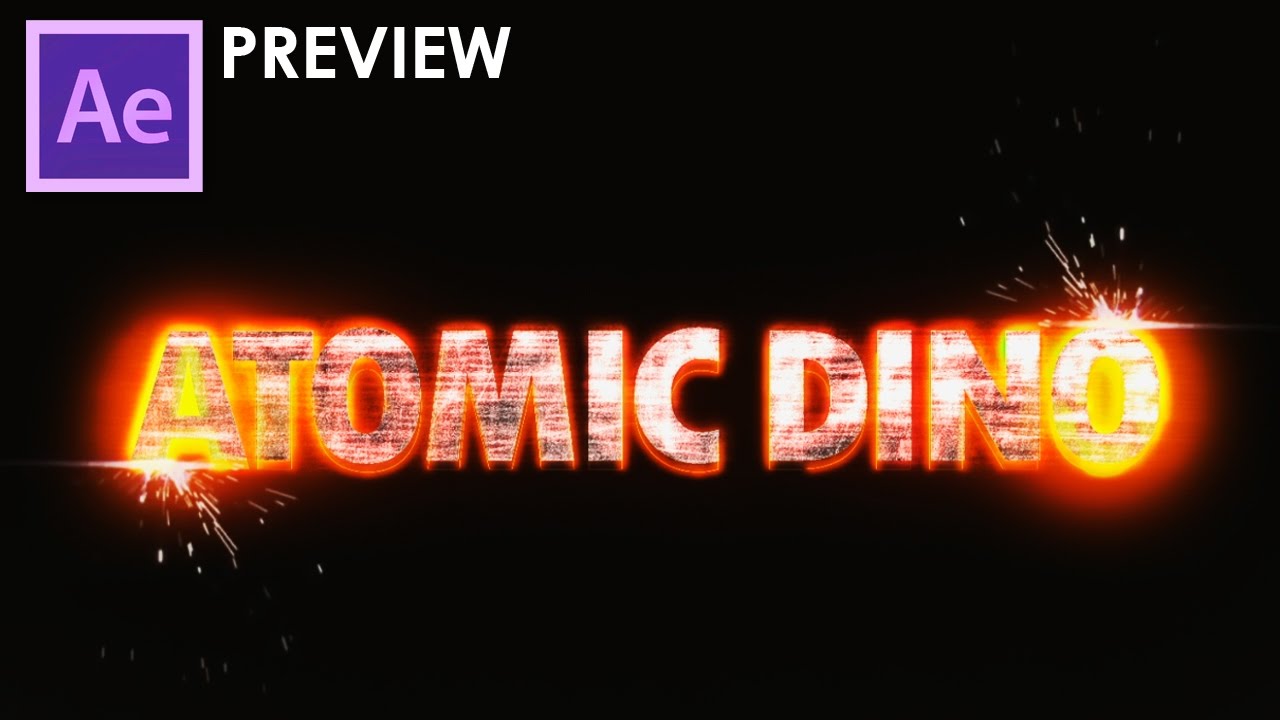 Atomic Title INTRO Template | After Effects - YouTube