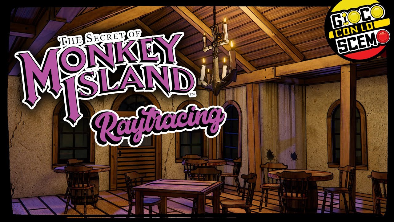 Monkey Island - Scumm Bar - Raytracing - YouTube