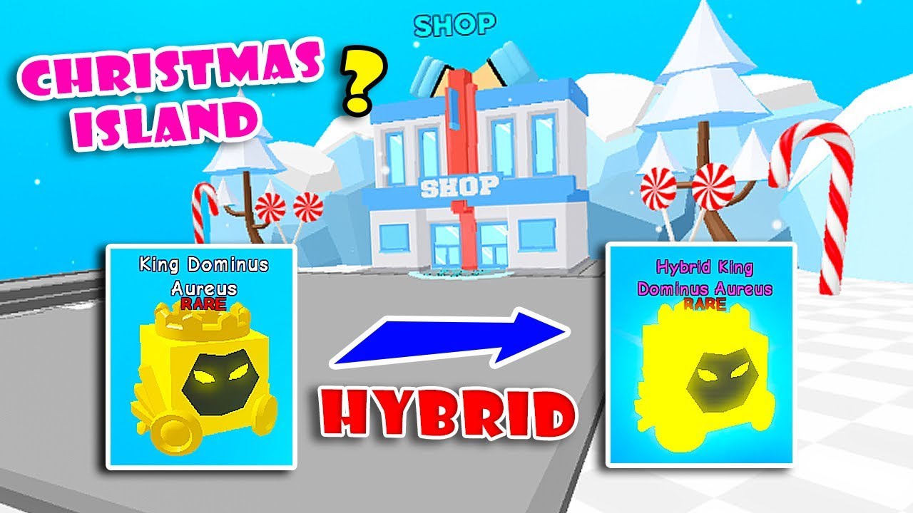 New CHRISTMAS ISLAND In Next Update?? Making HYBRID King Dominus Pet In ...