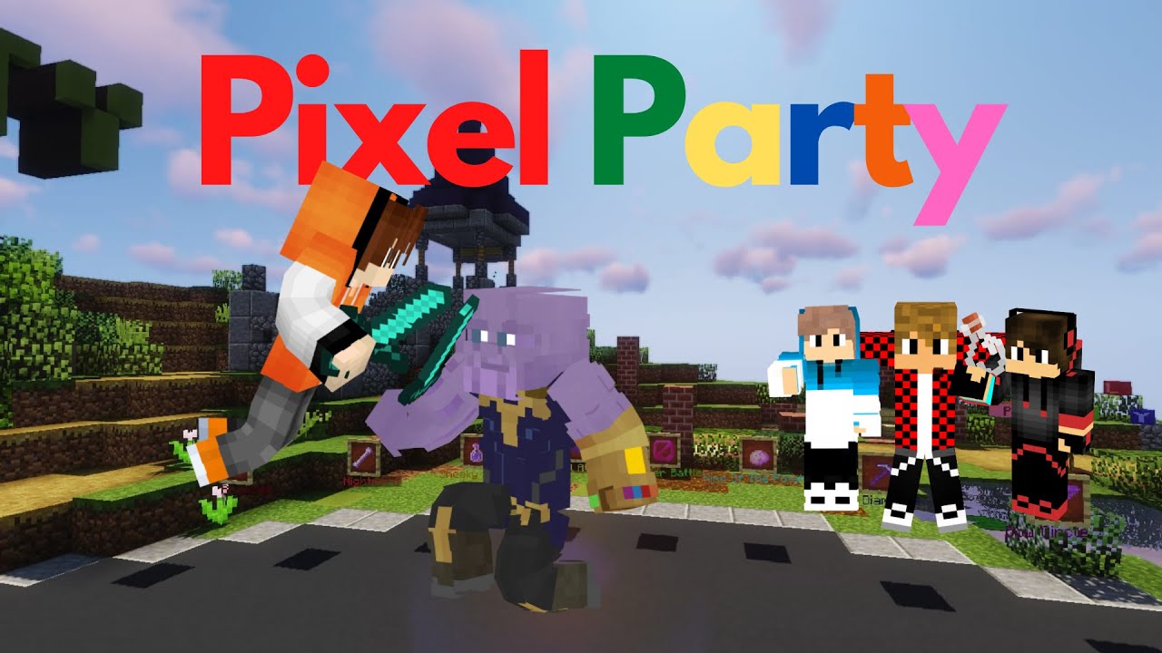 Minecraft Pixel party: SAVO TY PODVÁDZAŠ!!!! [Pomaranč&SAVO] - YouTube