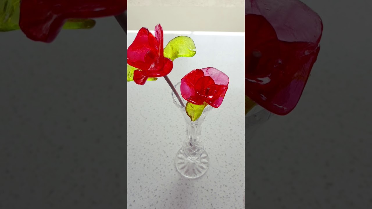Jolly rancher candy roses🌹 - YouTube