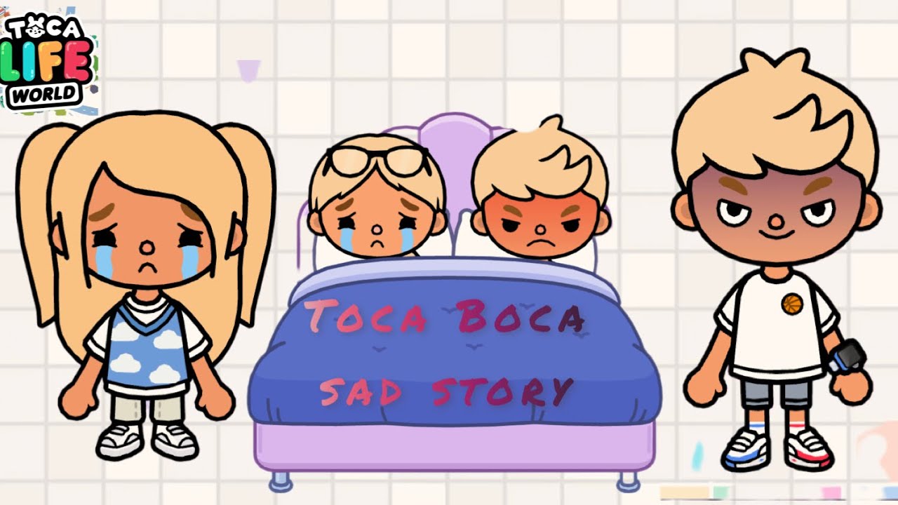 😭sad story adopting abandoned children from an orphanage Toca Life ...