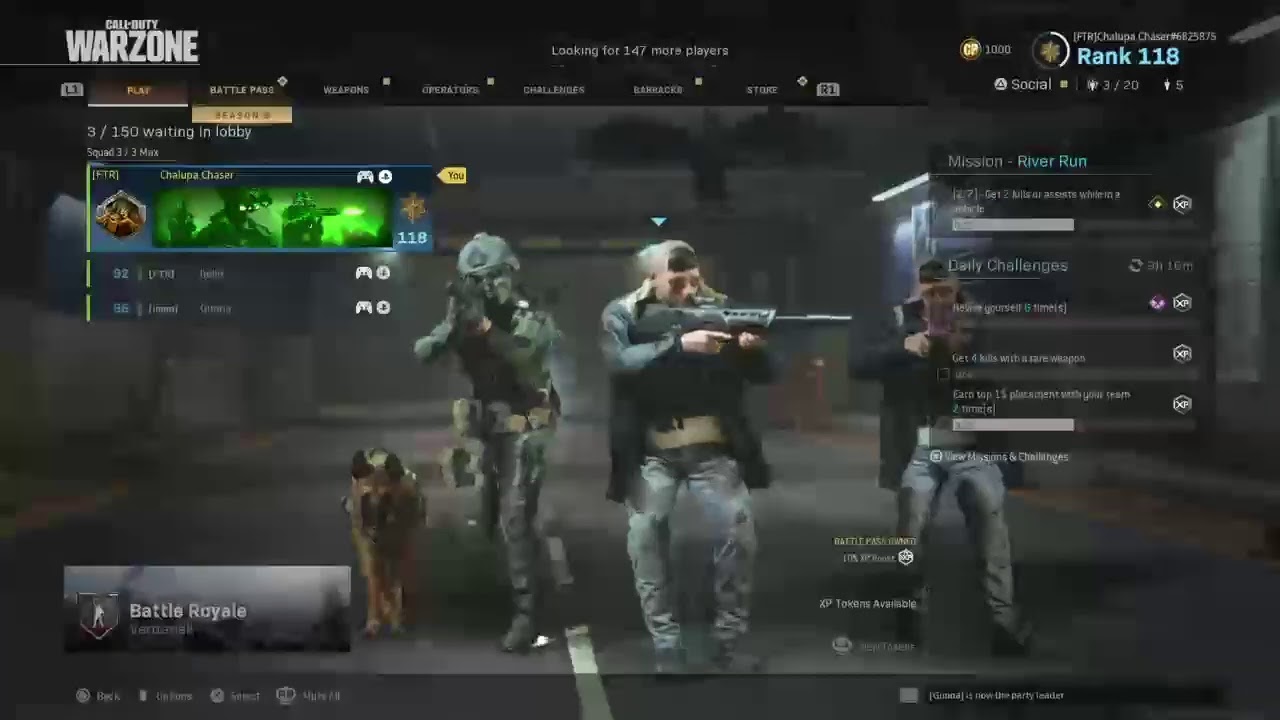 CALL OF DUTY WARZONE!! Trios W Gang - YouTube