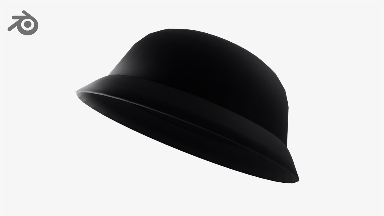 How to Create a BUCKET HAT in Roblox Using Blender for Beginners - YouTube