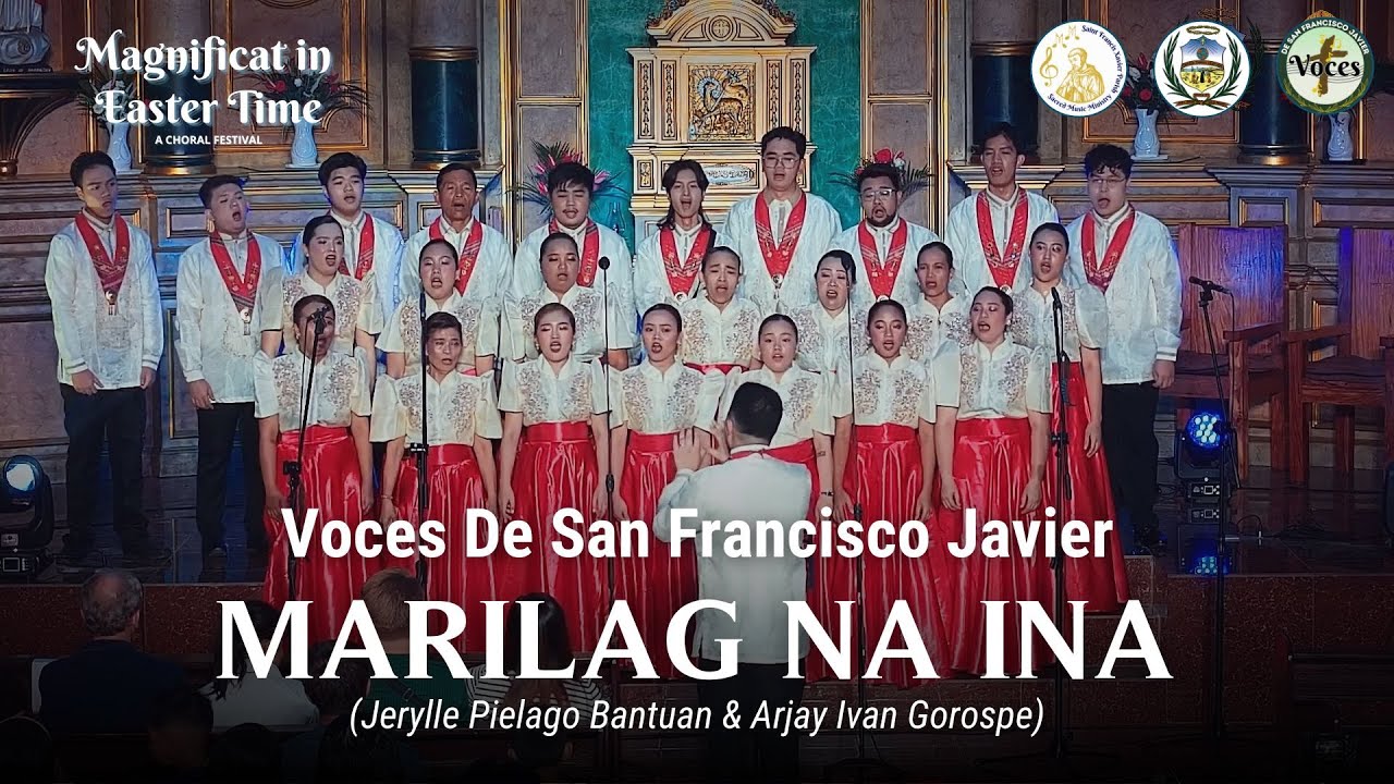 Voces de San Francisco Javier: MARILAG NA INA [Jerylle Pielago Bantuan & Arjay Ivan Gorospe ...