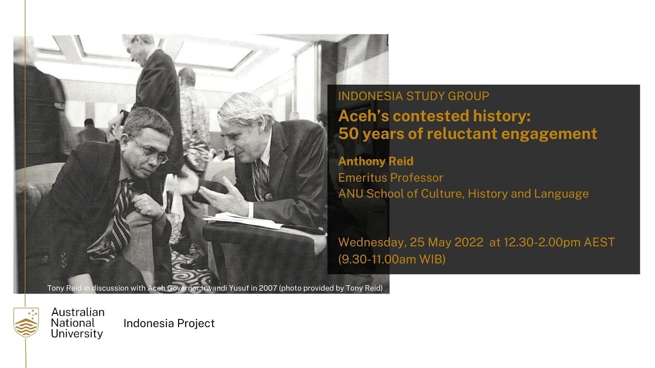 Aceh’s contested history: 50 years of reluctant engagement - YouTube