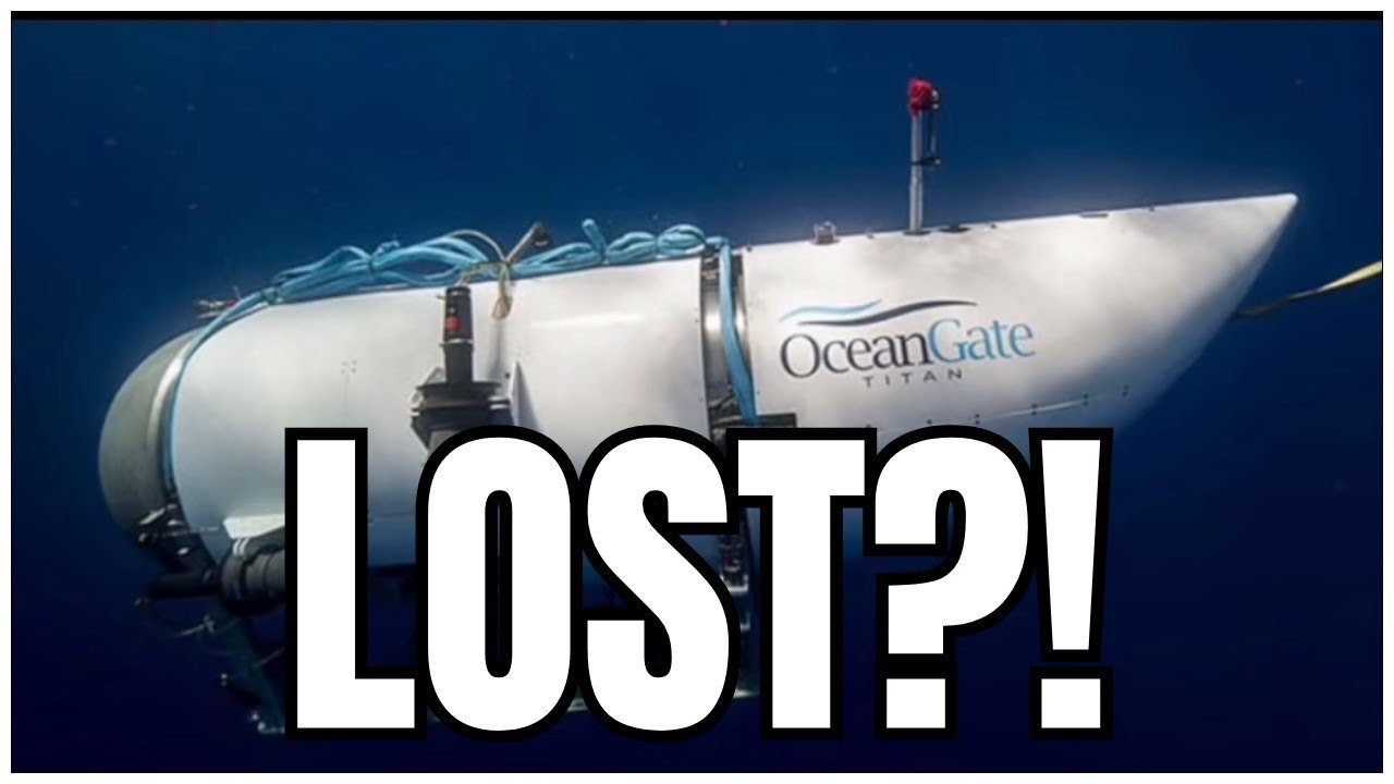 Lost Submersible! OceanGate Missing Titanic Sub goes VIRAL as rescue ...