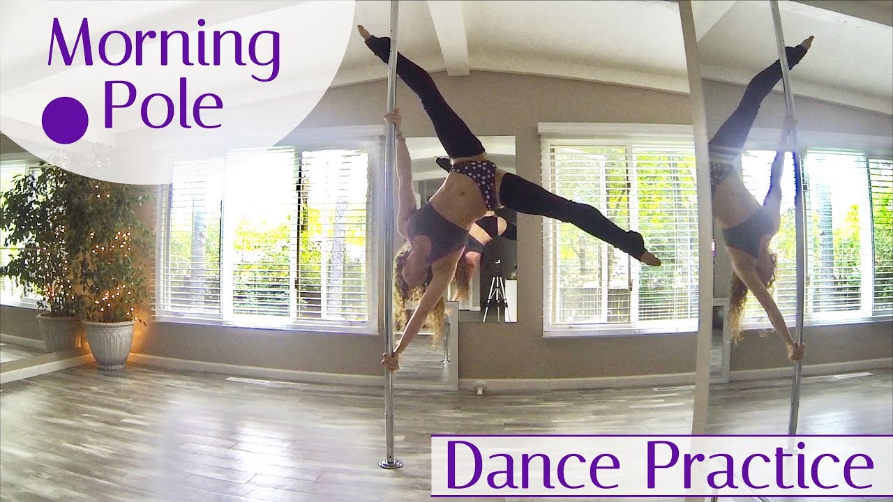 Morning Pole Dance Practice : Ava Madison - YouTube