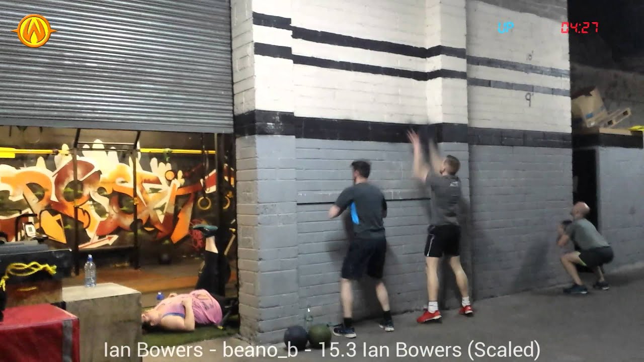 Ian Bowers 15.3 - Crossfit Open (Scaled) - YouTube